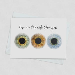 Eye Doctor Thank You Card - Printable Optometrist Appreciation ...