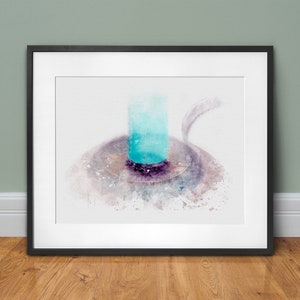 Lasik Surgery Watercolor Style Art Print for Eye Doctor Office Wall ...