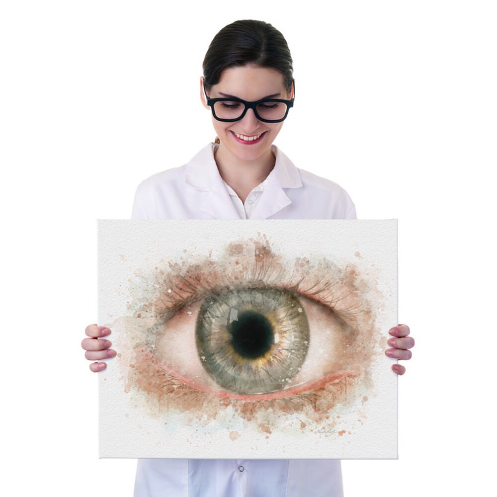 Eye Doctor Wall Art Cornea Doctor Gift Corneal Transplant - Etsy