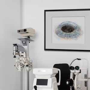 Cornea Doctor Gift, Eye Art Print, Intacs Corneal Inserts, Watercolor ...