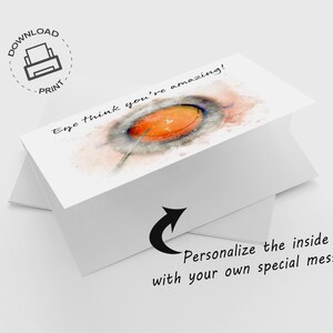 Cataract Surgeon Thank You Card: Printable Ophthalmologist Appreciation ...
