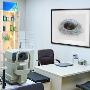 Cornea Doctor Gift, Eye Art Print, Intacs Corneal Inserts, Watercolor ...