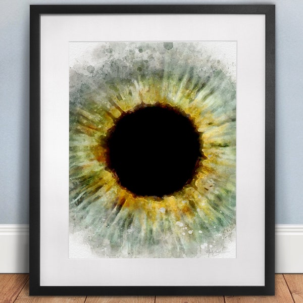 Eye Iris Print - Etsy