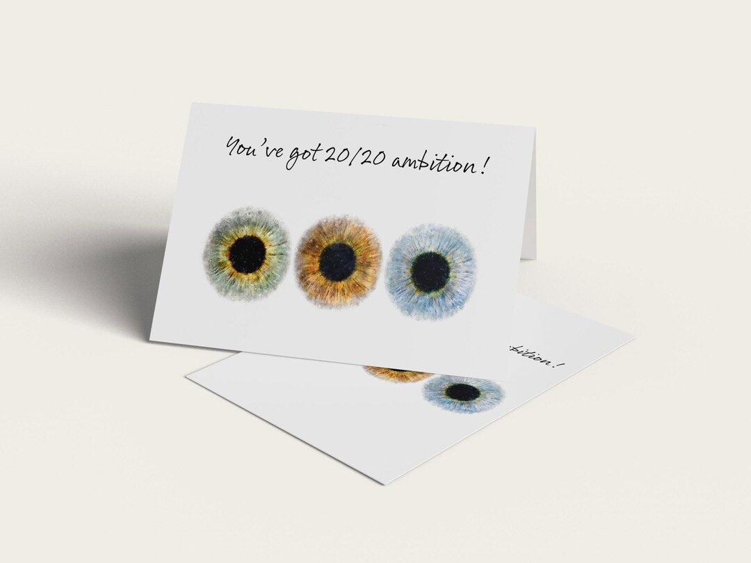Printable Optometry Graduation Card, Eye Doctor Grad Congratulations ...