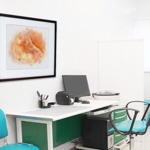 Eye Doctor Gift Retinal Detachment Watercolor-style Painting Retina Art ...