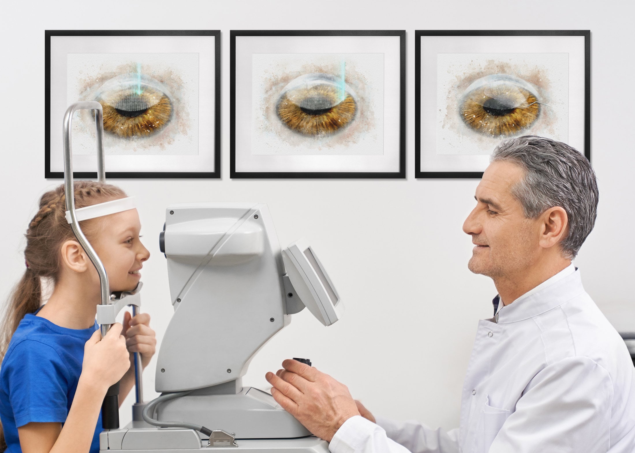 SMILE Laser Eye Surgery Art Print Collection 25% off These 3 - Etsy