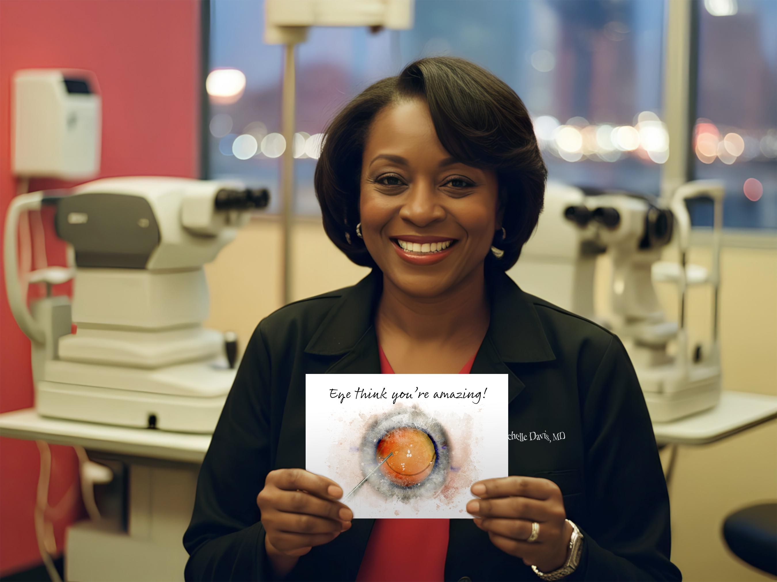 Cataract Surgeon Thank You Card: Printable Ophthalmologist Appreciation ...