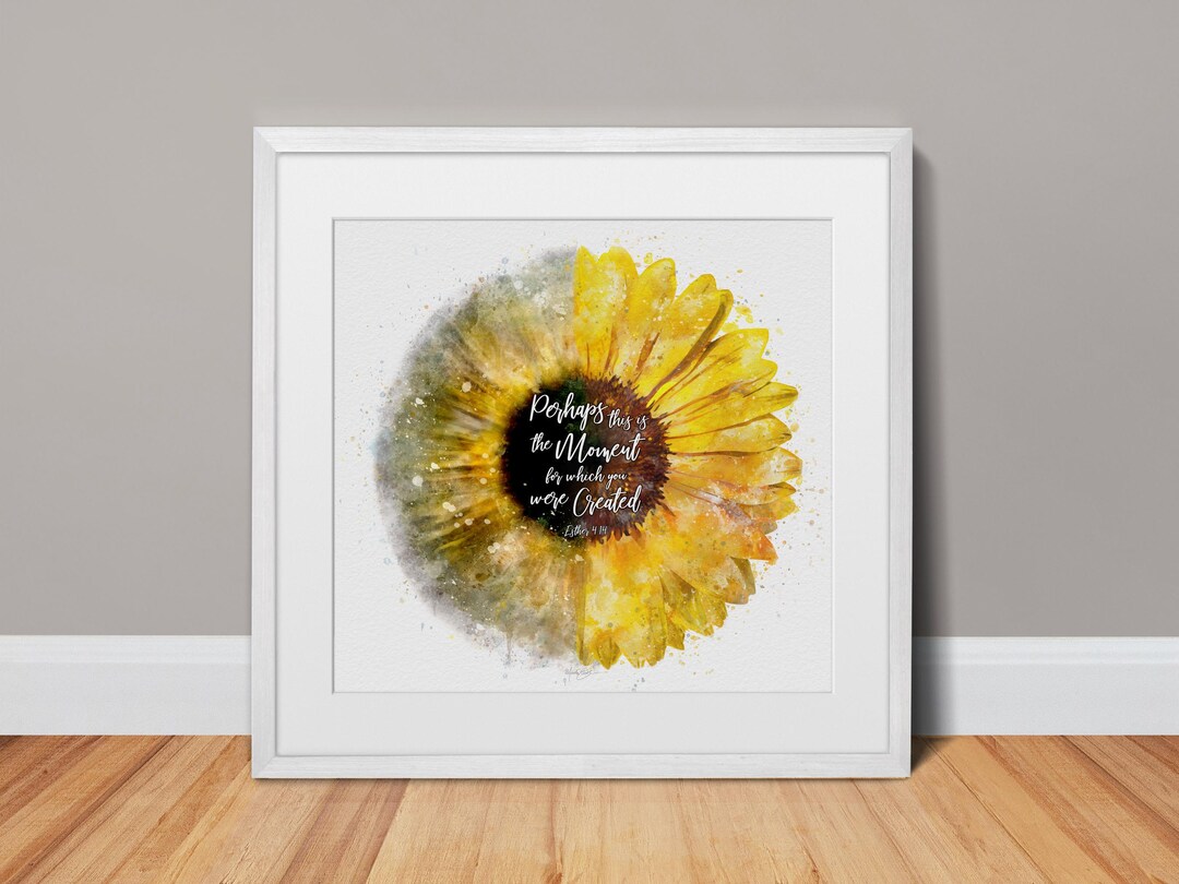 Sunflower Art Print, Gift for an Optometry Graduate, Optometrist Gift ...