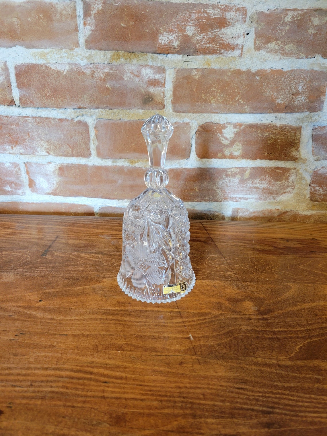 Vintage Crystal Hand Bell from Western Germany | Etsy