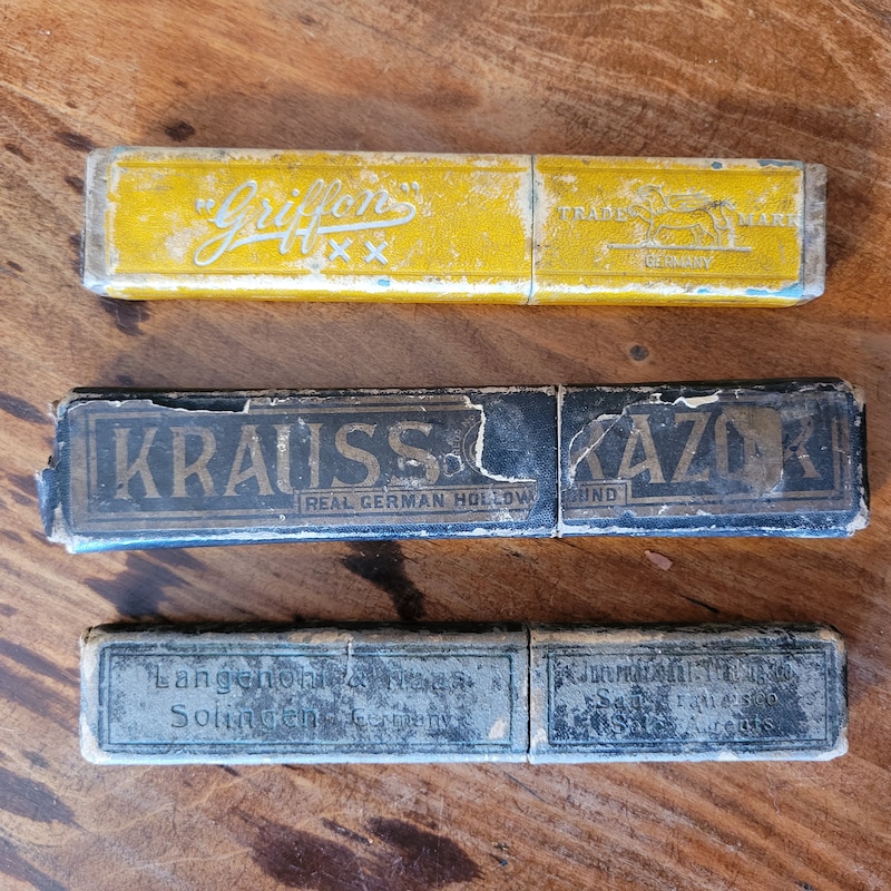 Antique Razor Solingen - Etsy