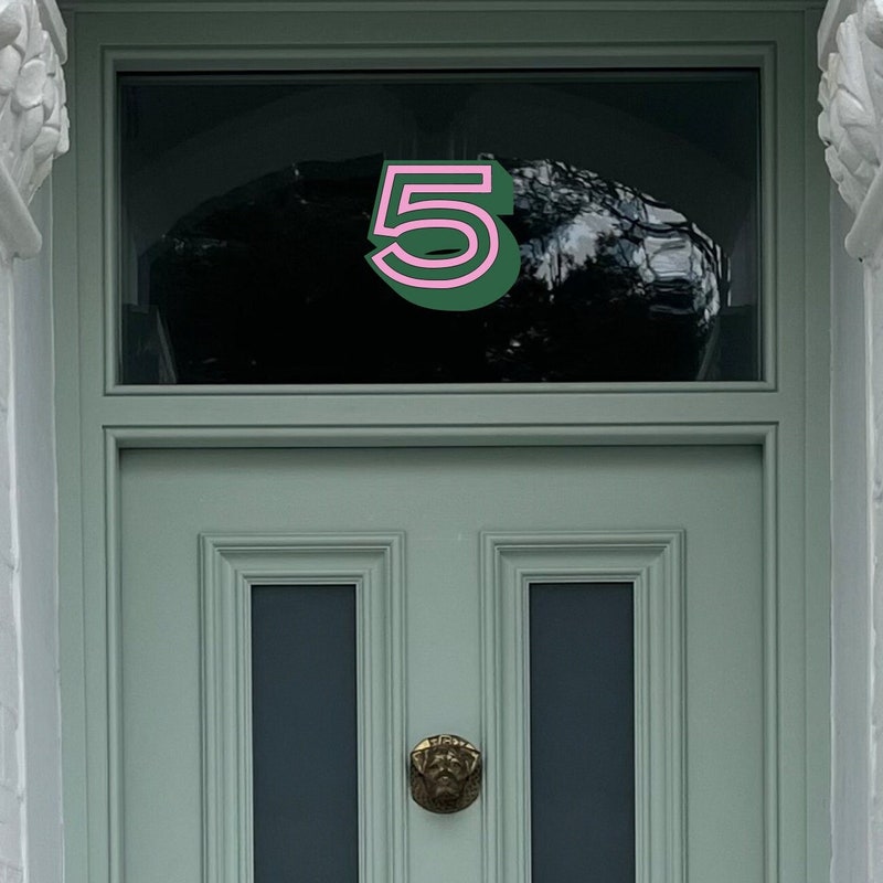 Vinyl House Numbers - Etsy
