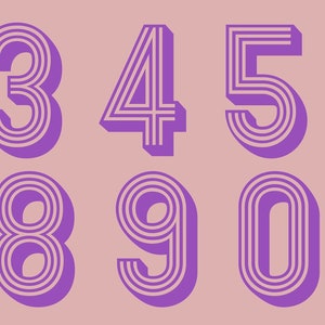 Unique, Quirky & Fun House Numbers! - Etsy