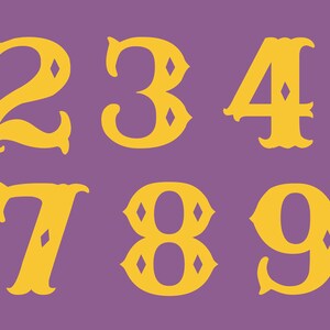 Unique, Quirky & Fun House Numbers! - Etsy