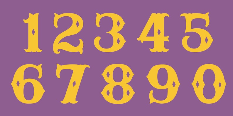 Unique, Quirky & Fun House Numbers! - Etsy