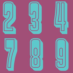 Unique, Quirky & Fun House Numbers! - Etsy