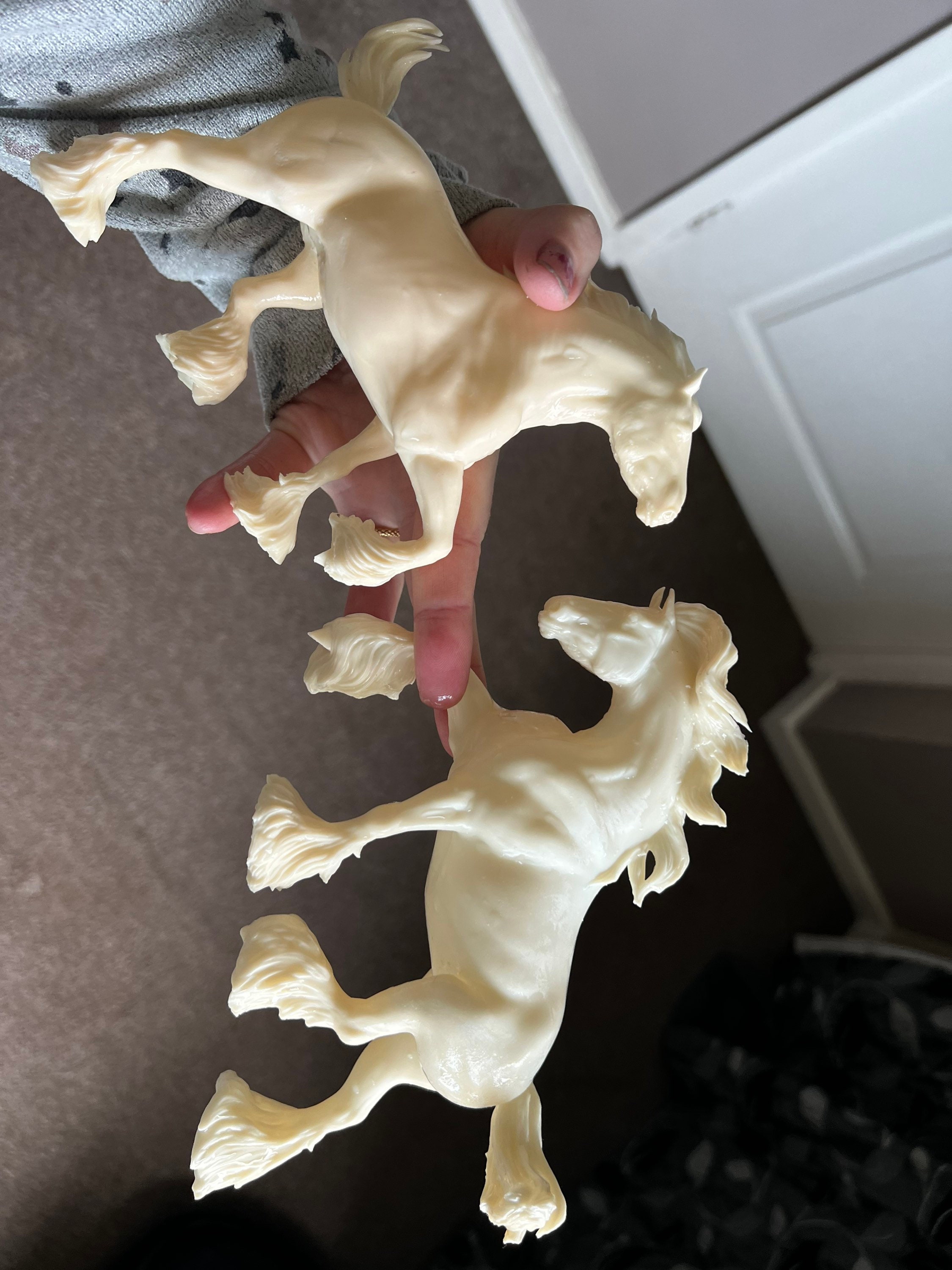 LB Scale Shire Horse Mares Pair in Pulling Pose Resin Model - Etsy