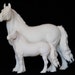 Turbo Draft Stallion Model Horse - White Resin Ready to Prep and Paint ...