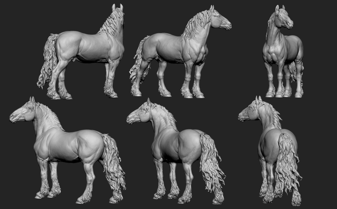 Stablemate Scale Draft Horse / Cob Stallion Resin Model Horse LTD ...