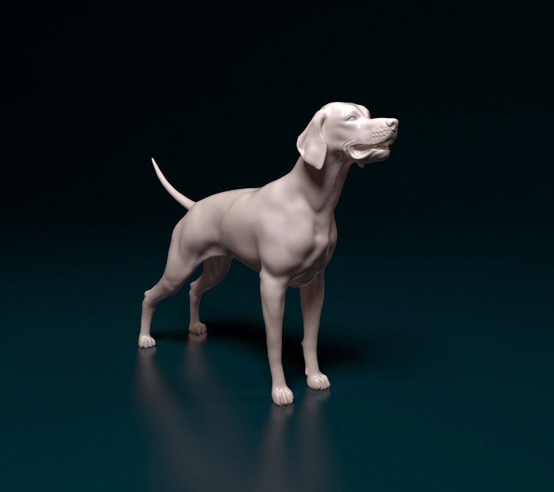 English Pointer Artist Resin - White Resin Ready to Prep / Paint ALL ...