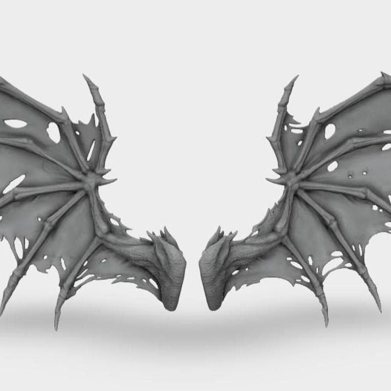 1/12 Angel Wings - Etsy UK