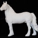 Turbo Draft Stallion Model Horse - White Resin Ready to Prep and Paint ...