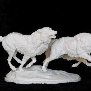 Breyer Model Horse Companion Animal Playing Wolves Wolf Resin Ready to ...