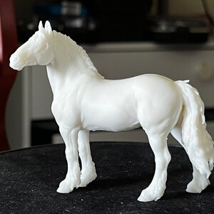 Stablemate Scale Draft Horse Resin Model: LTD Edition Artist Resin - Etsy
