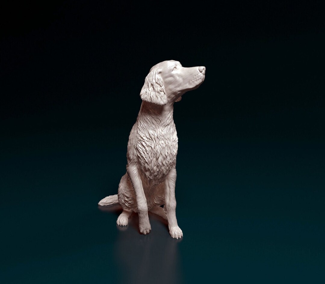 Irish Red Setter Resin Figurine: Paintable Sculpture, All Scales - Etsy