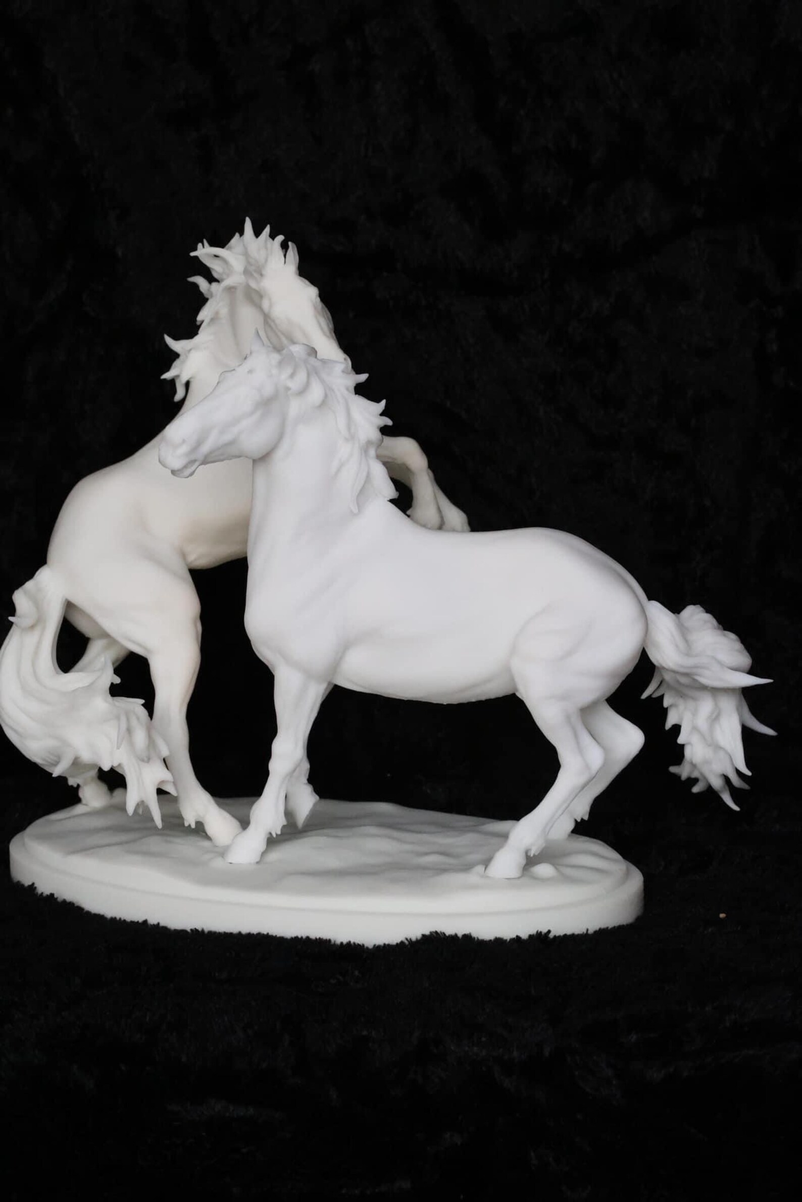 1/9 Scale Fighting Camargue Horses Resin Model Horse LTD Edition Resin ...