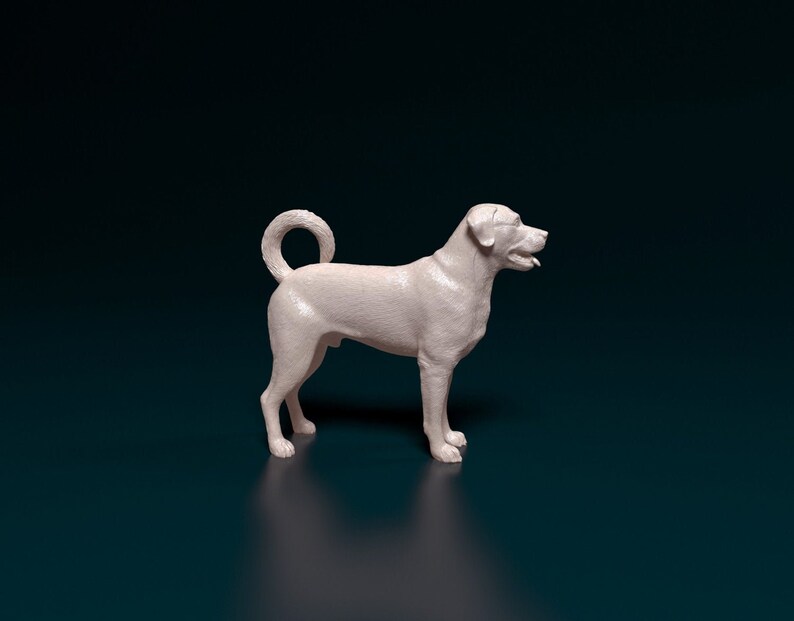Lab Cross Rottie Artist Resin - White Resin Ready to Prep / Paint ALL ...