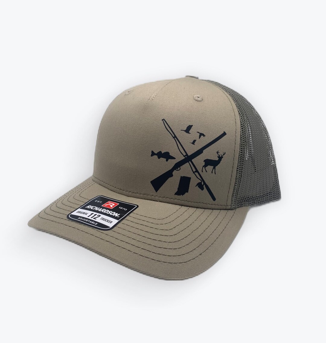 ANY STATE Waterfowl/walleye/buck Richardson Snapback Adjustable Hat in ...