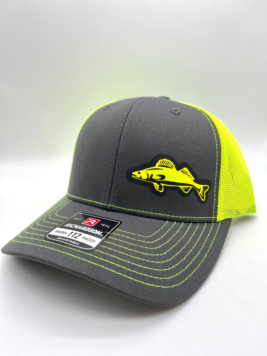 Walleye Fishing Snap Back Adjustable Hat With Multiple Hat - Etsy