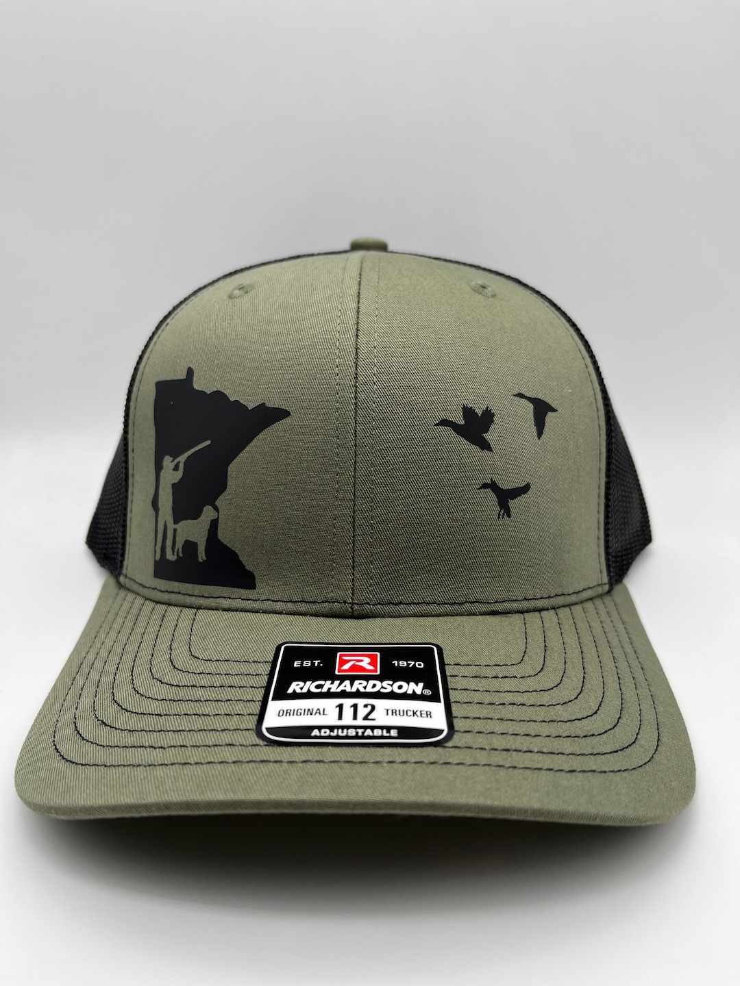 Any State DUCK Hunter Snapback Adjustable Hat in Multiple Colors ...