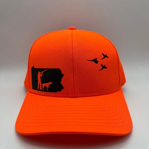 Any State PHEASANT Hunter With Dog Snapback Adjustable Hat - Etsy