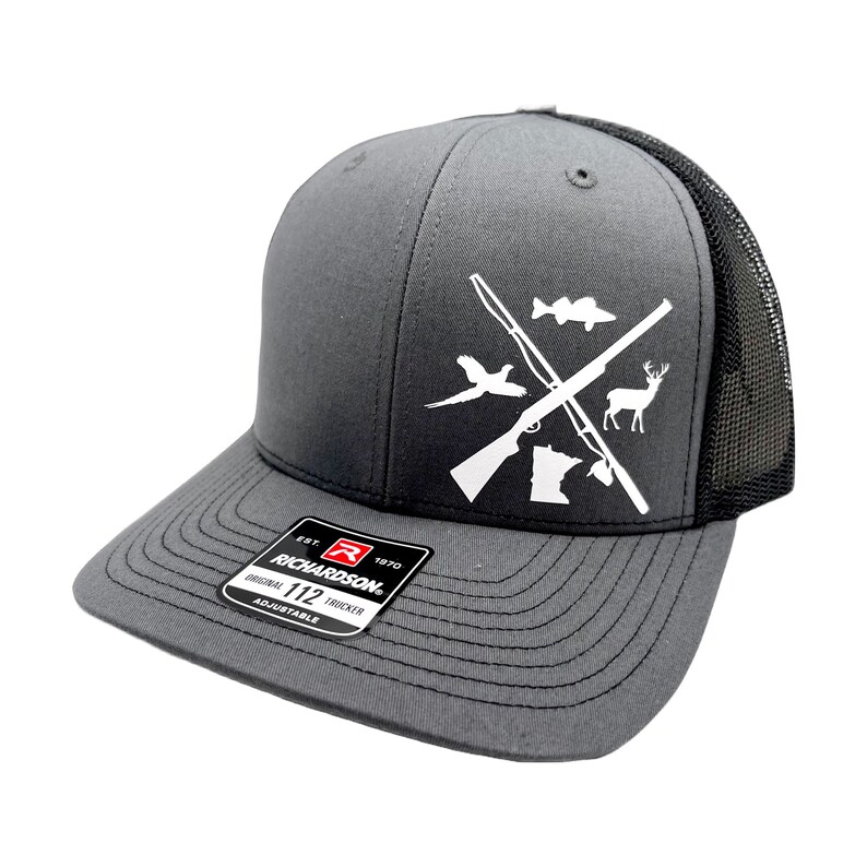 State Pheasant/buck/walleye Snap Back Adjustable Hat | Hunting and ...