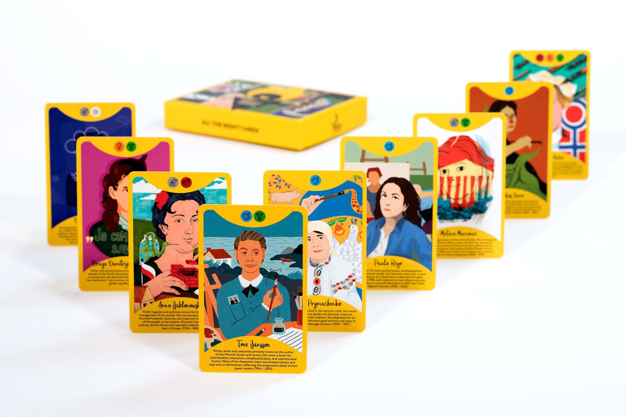 Fierce Women of Europe Card Game - Etsy