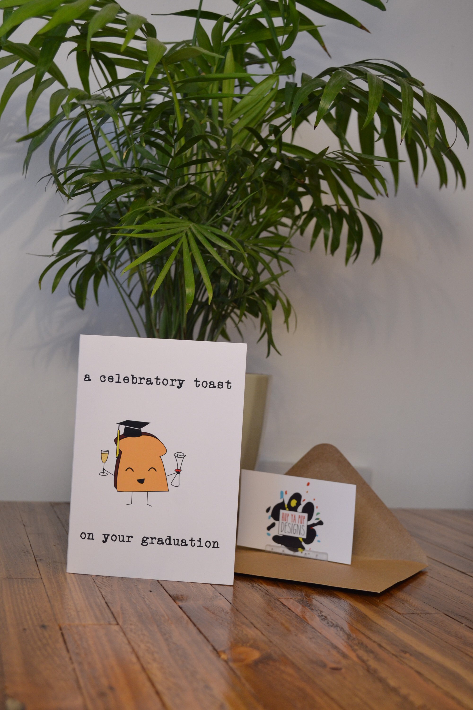 A Celebratory Toast on Your Graduation! - Funny Cute Pun Graduation Day ...