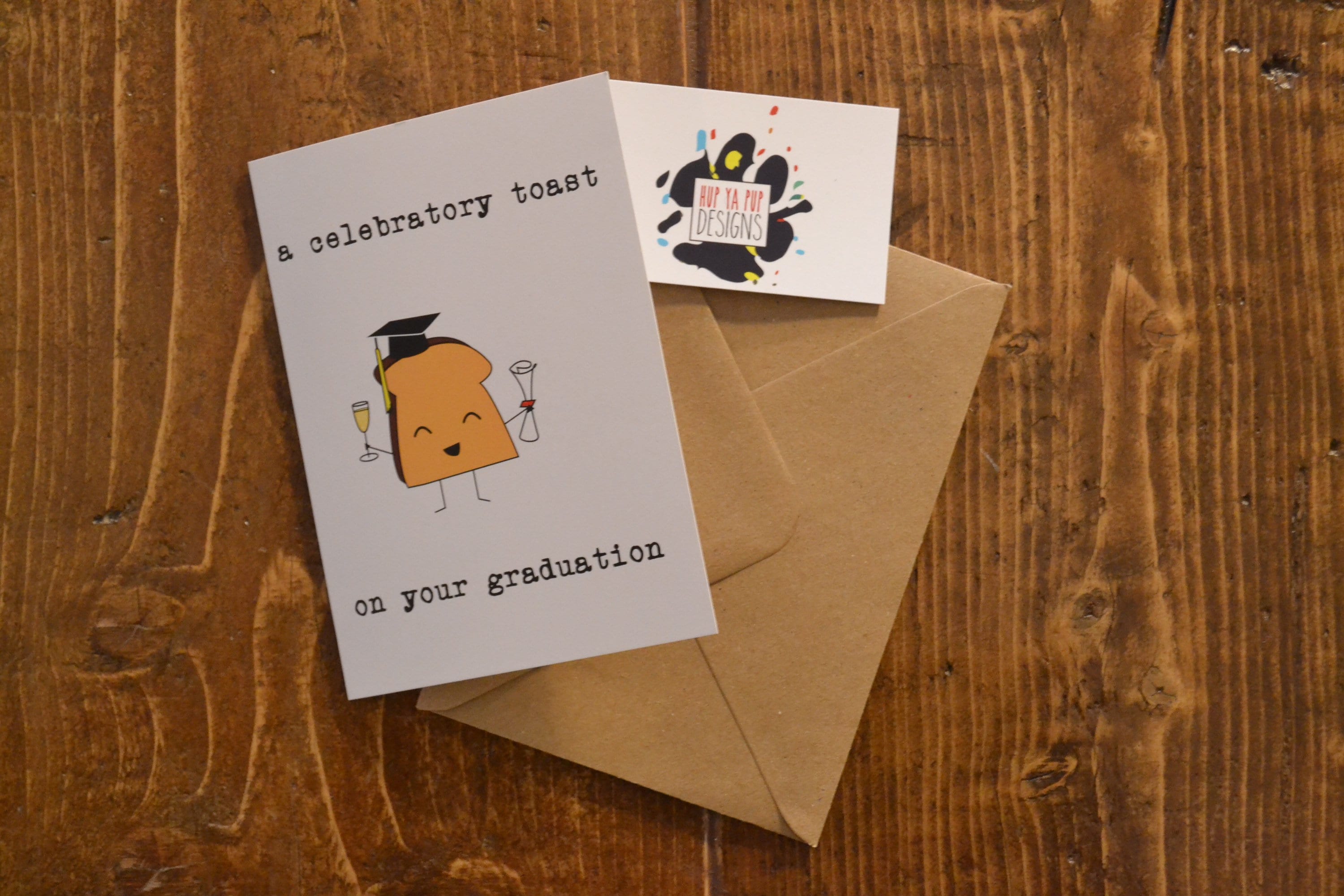 A Celebratory Toast on Your Graduation! - Funny Cute Pun Graduation Day ...