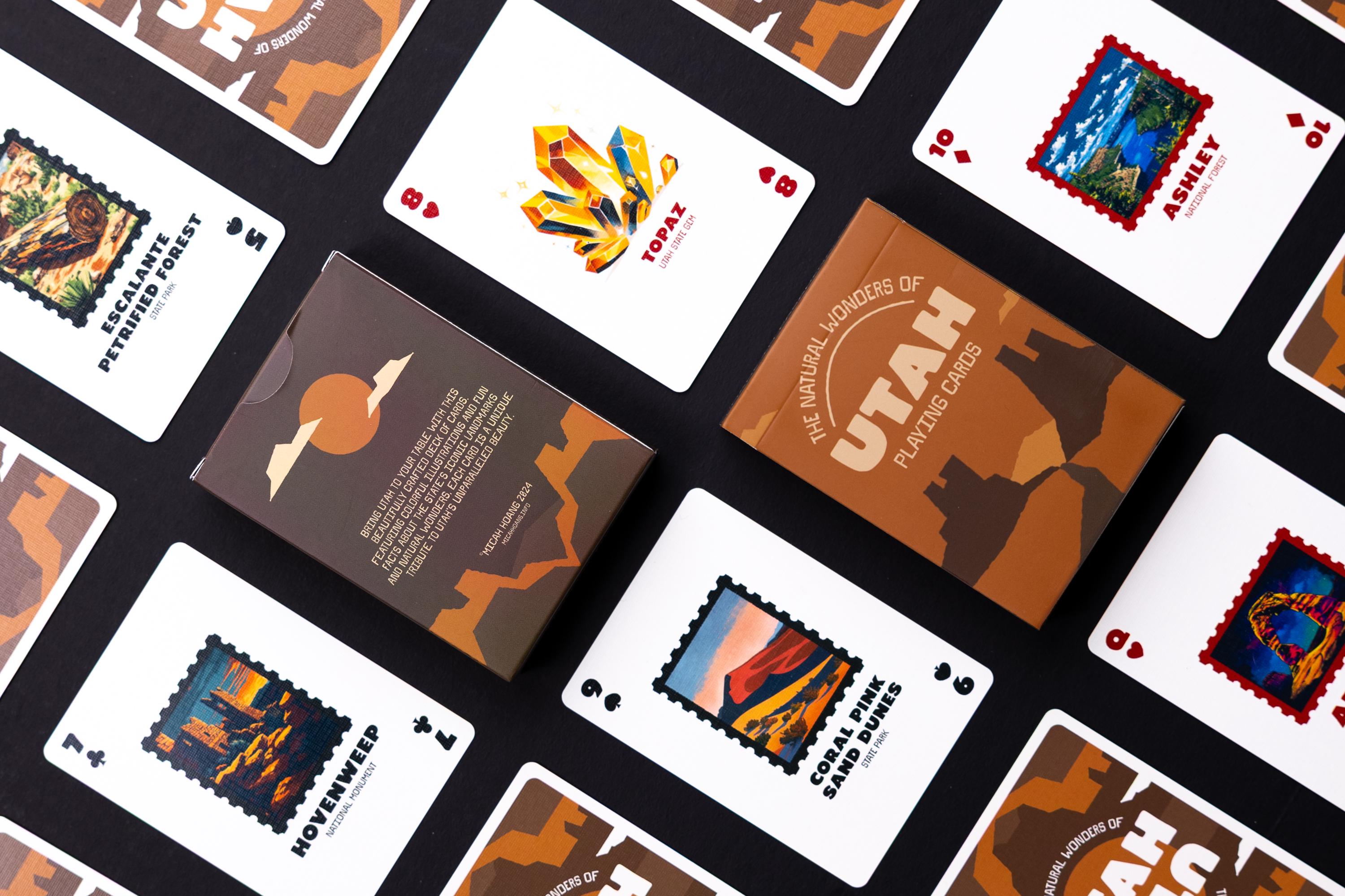 Utah Natural Wonders Playing Cards - Etsy