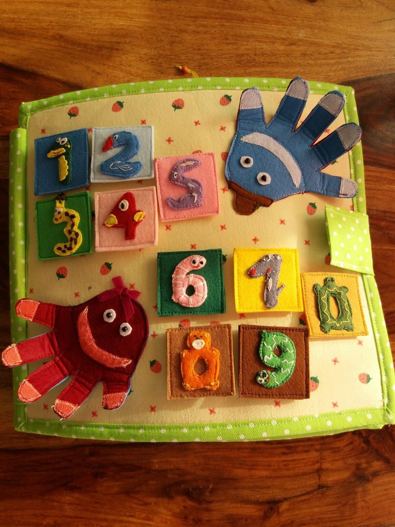 Quiet book Funny Math numbers and arithmetic. Quiet book. | Etsy