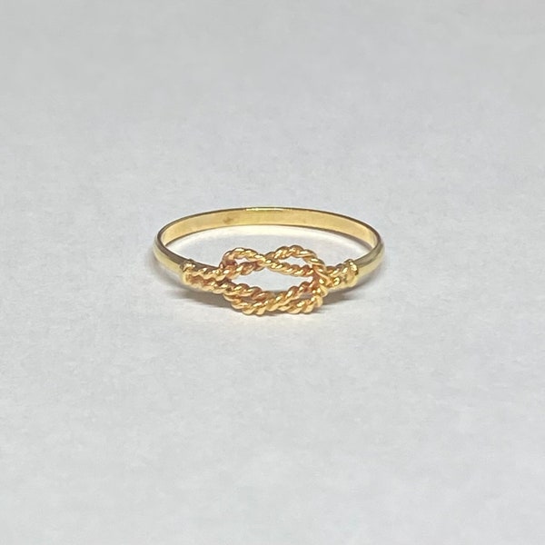 Double Knot Ring - Etsy