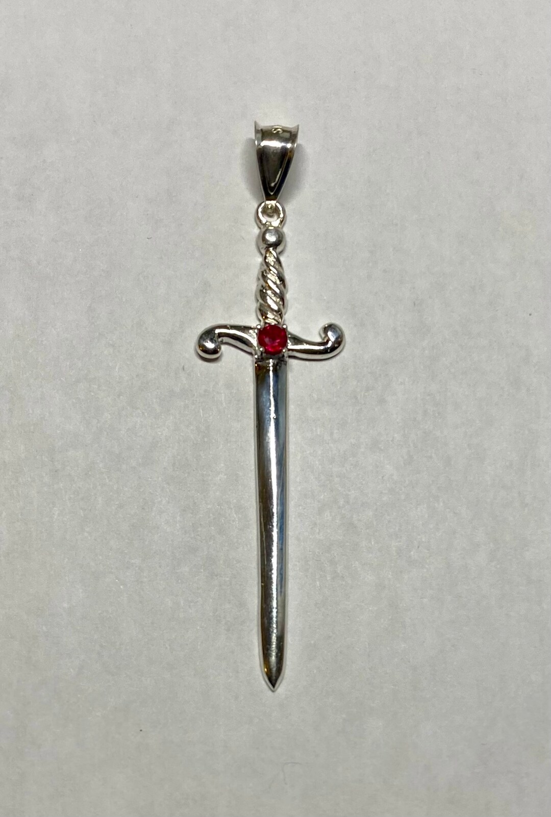 Sterling Silver Sword of St. Barbara espada De Santa Barbara With ...