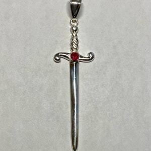 Sterling Silver Sword of St. Barbara espada De Santa - Etsy