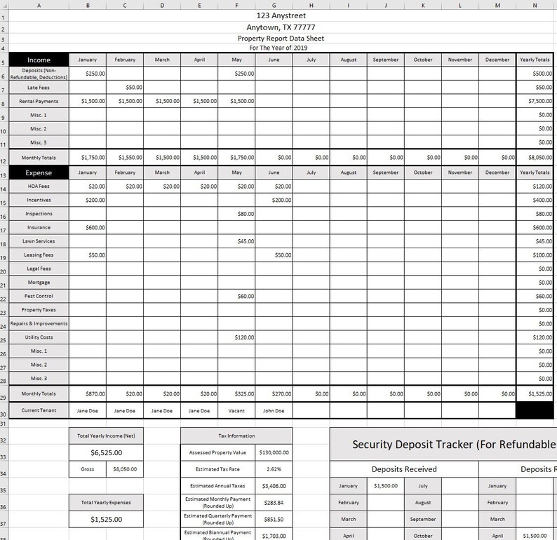 Property Report Toolkit (updated) - Etsy
