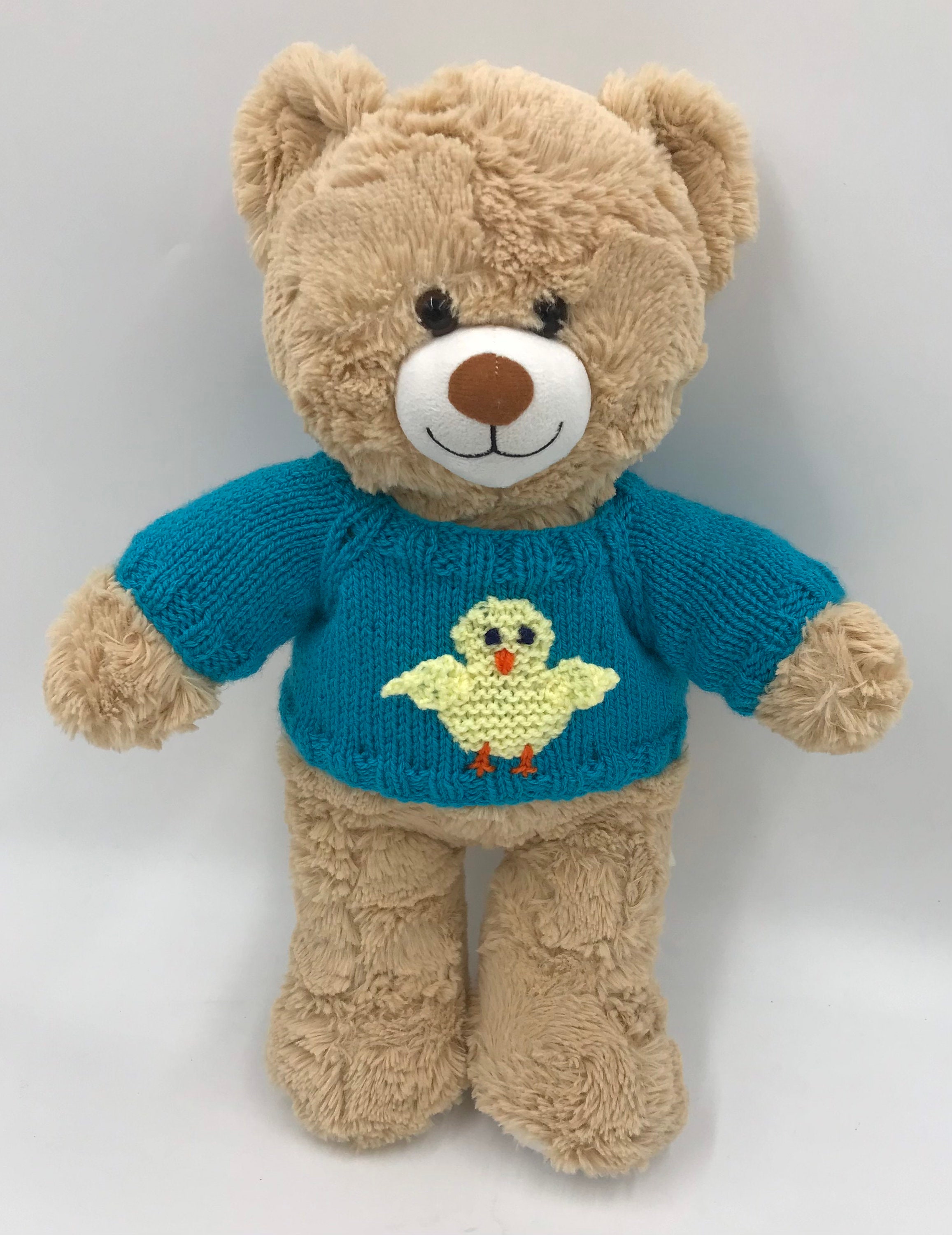 Turquoise And Yellow Teddy Bears