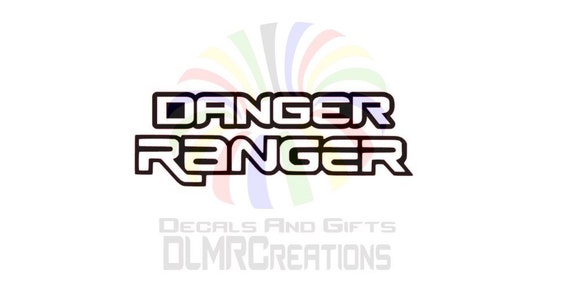 Danger Ranger Decal COLORS - Etsy