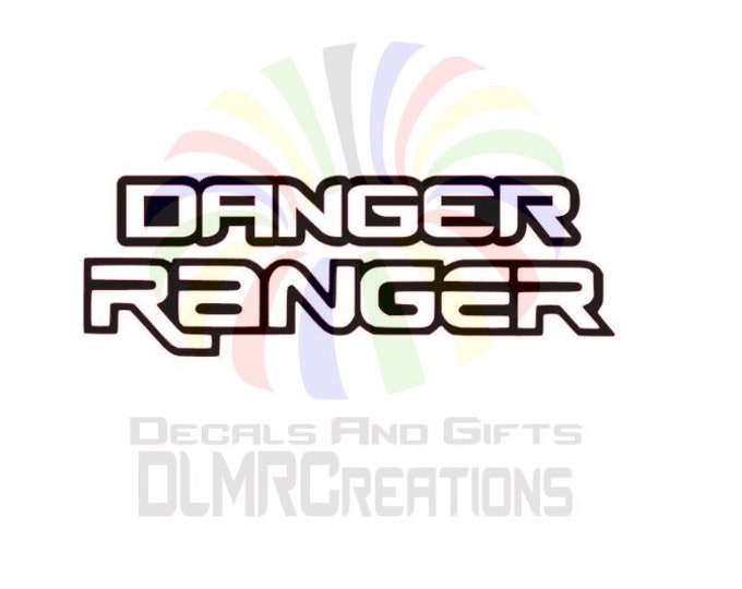 Danger Ranger Decal COLORS - Etsy