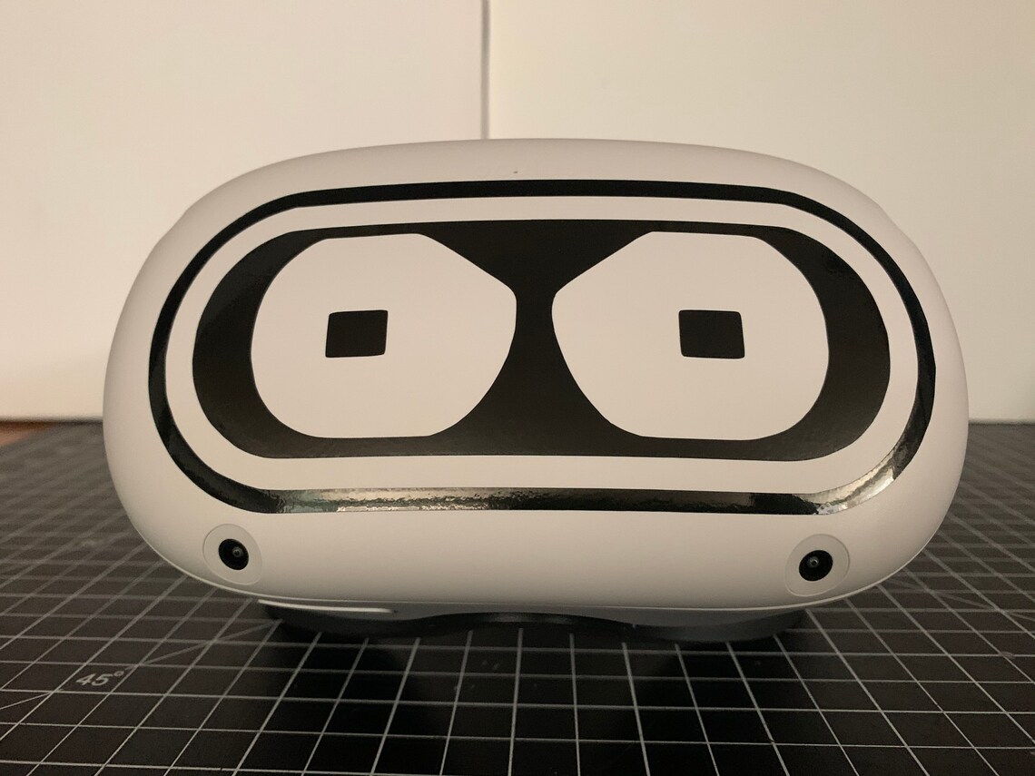 Oculus Quest 2 VR Headset Eyes Decal COLORS Free Shipping in | Etsy