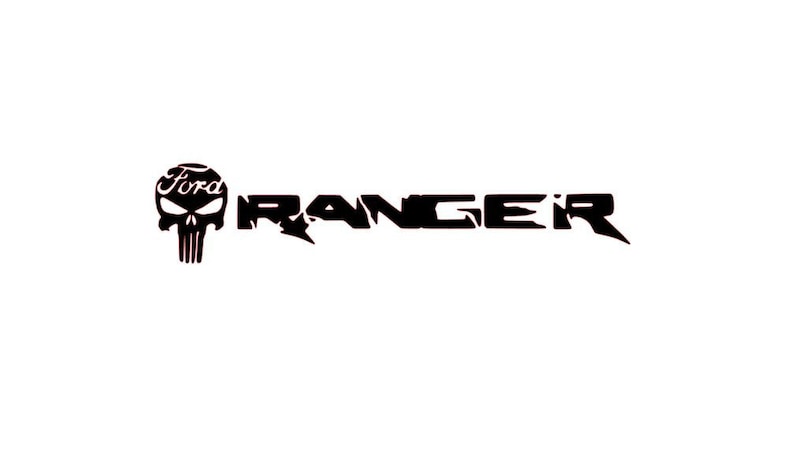 Ford Ranger Skull Decal COLORS - Etsy
