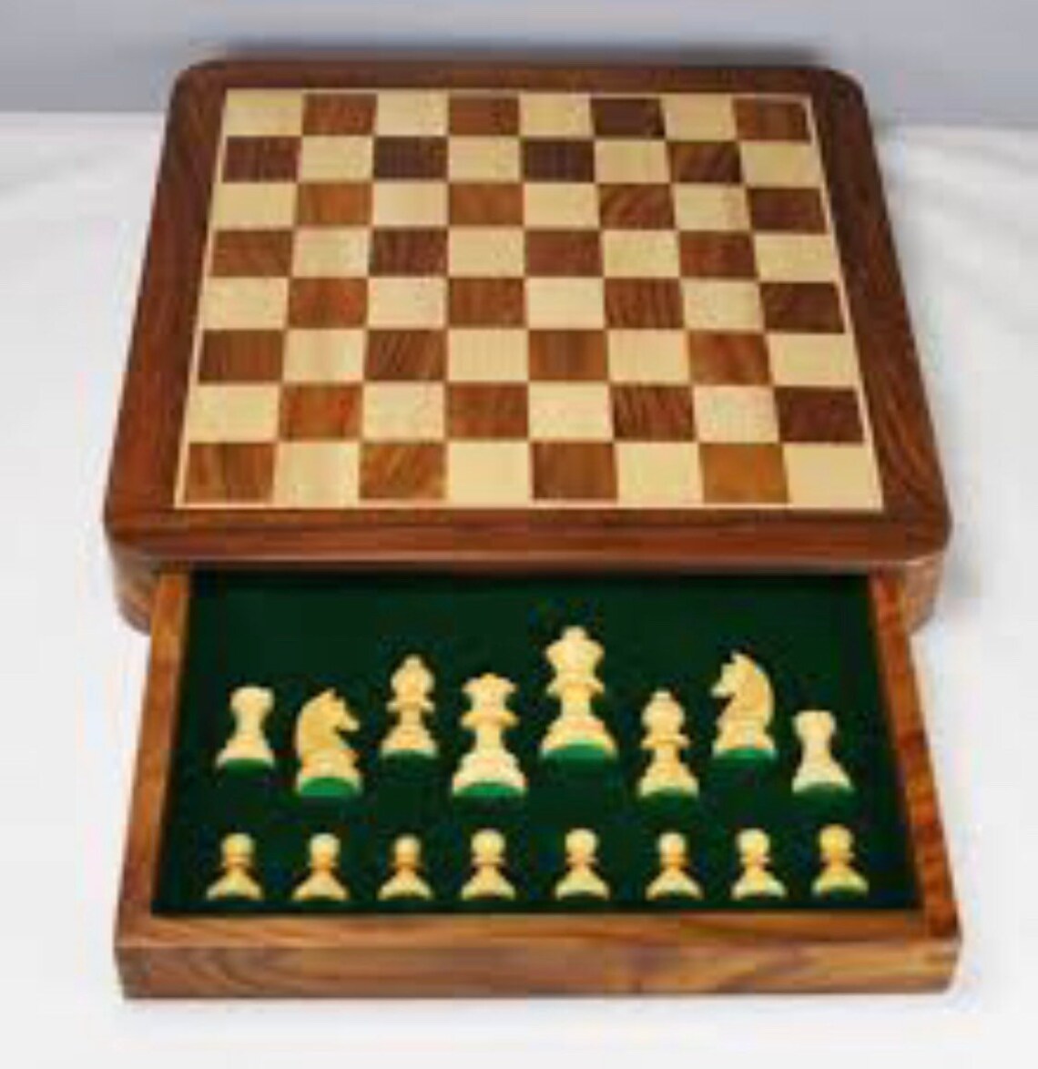 Handmade Wooden Chessboard With Magnet Prices Size 10x10 | Etsy